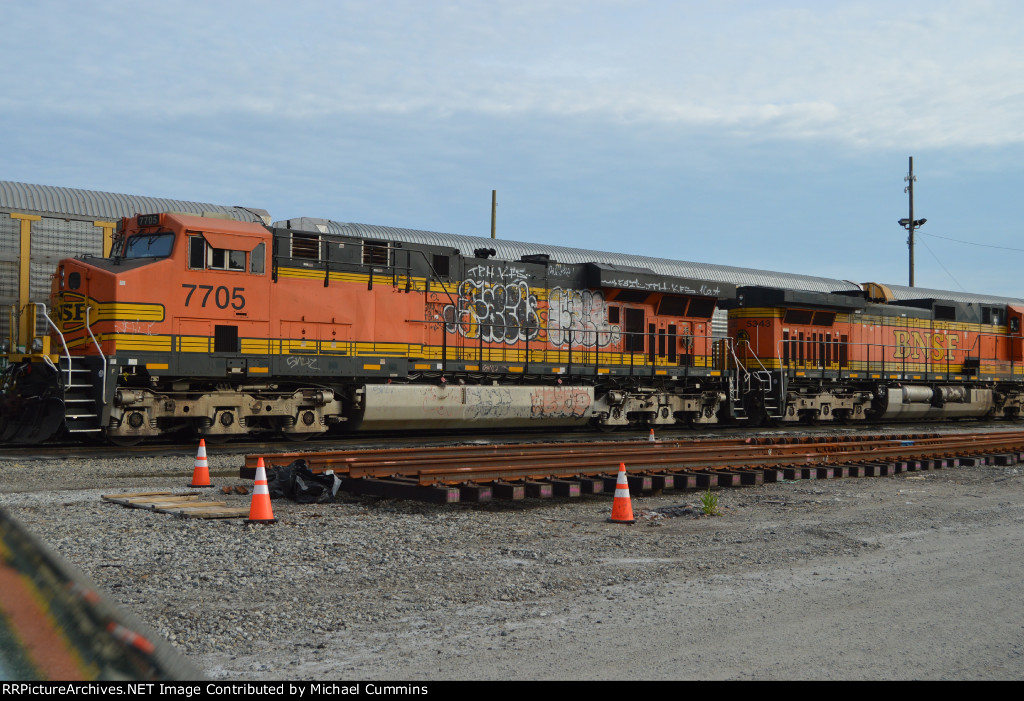 This what happens when you leave a locomotive in LA.